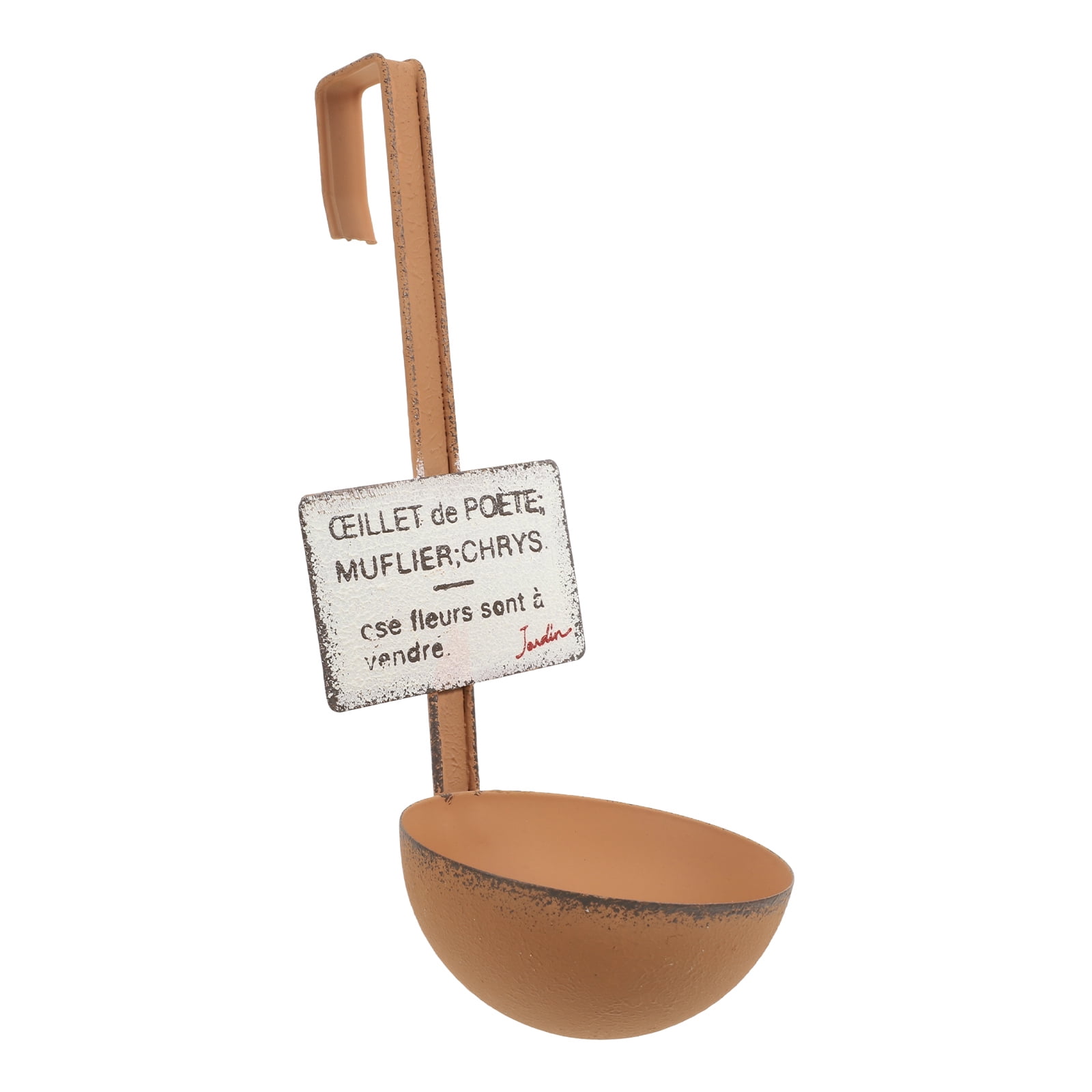 Novelty Flower Pot Spoon Shaped Planter Cute Succulent Pot for Indoor ...