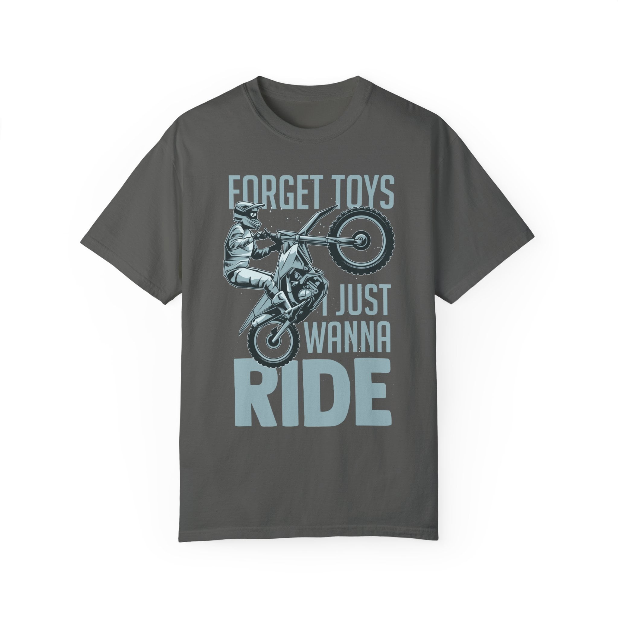 Novelty Forget Toys Just Wanna Rides Mud Motorcycle Lover Hilarious ...