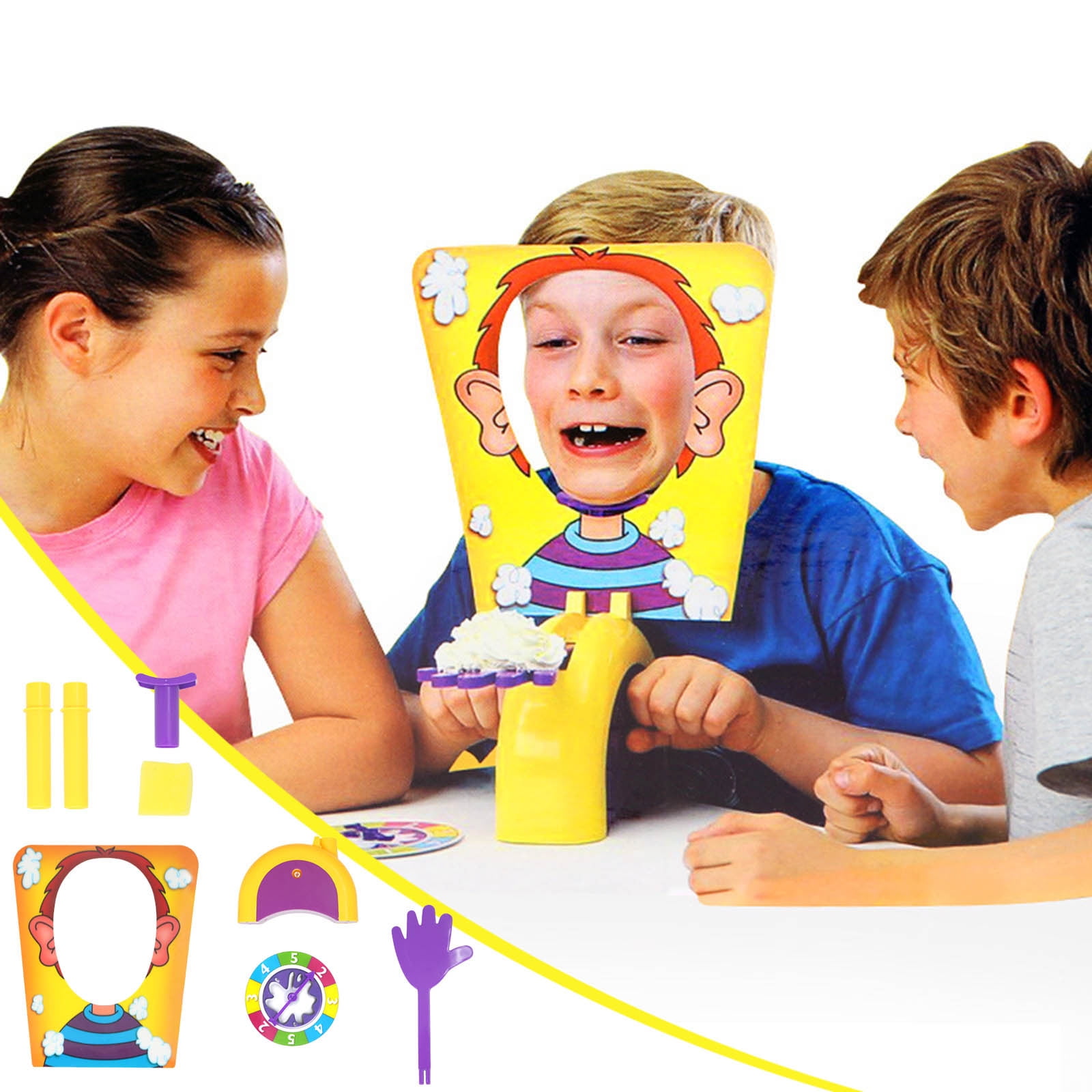 Novelty Funny Toy Cake In The Face Game for Kids and Adults - Hilarious ...