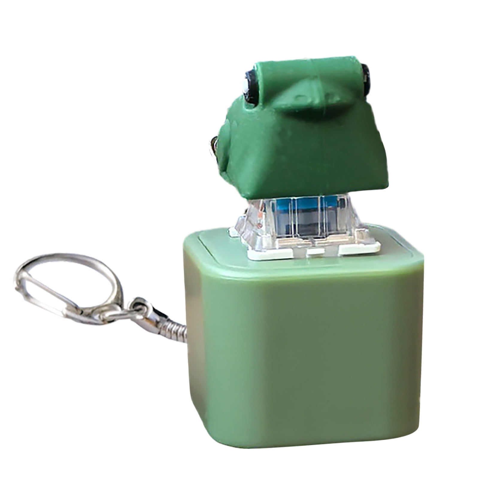 Novelty Funny Toy Rechargeable Keychain Clicker with Colorful Lights ...