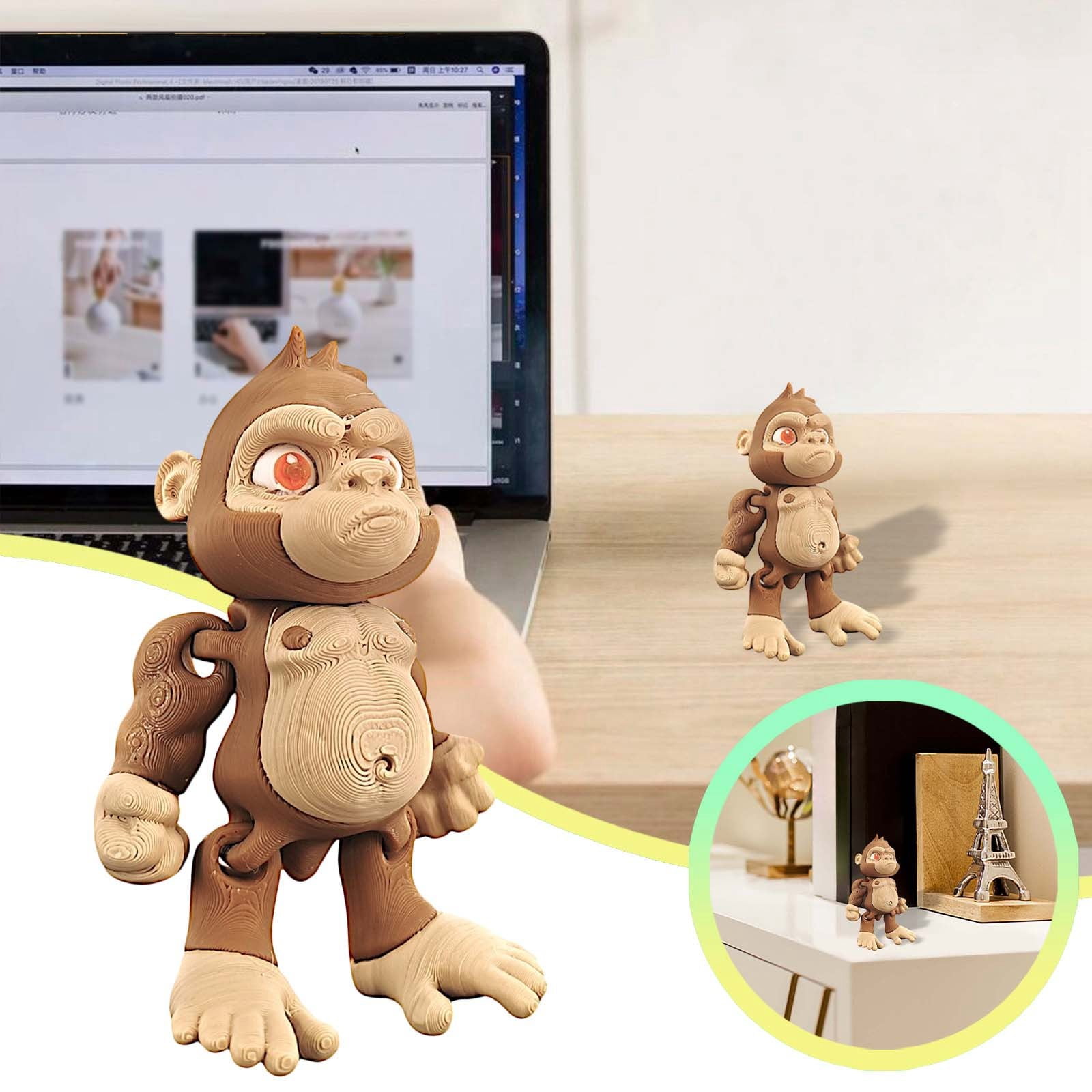 Novelty Funny Toy Unique 3D Printed Ornaments Merging Art and ...