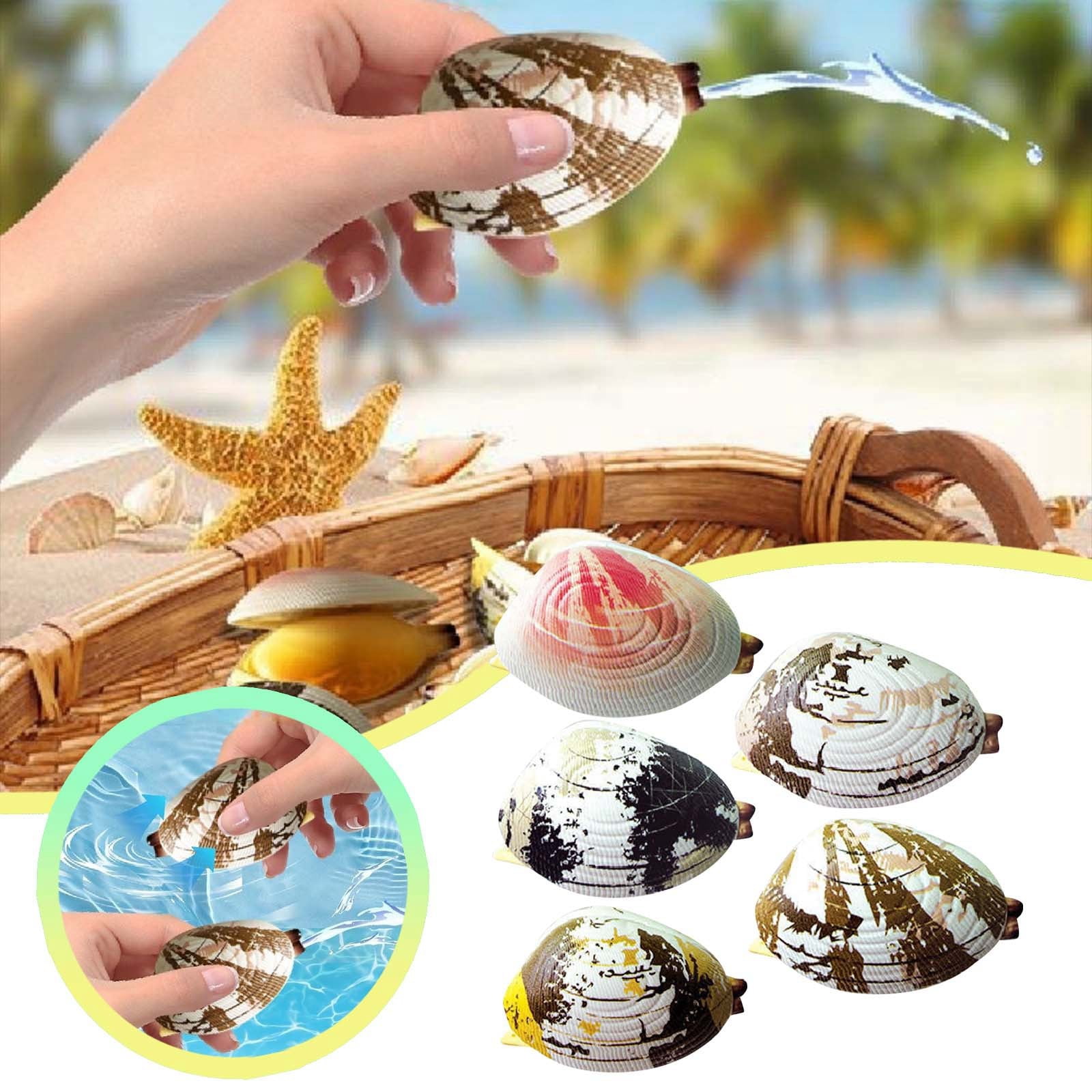 Novelty Funny Toy Water Clam Prank Realistic Spray Mini Water Kids ...