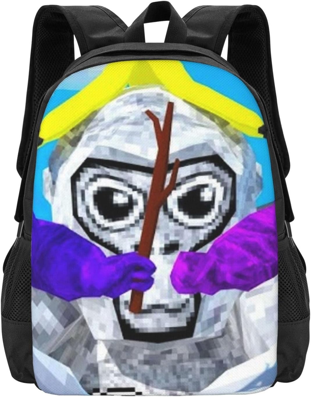 Novelty Game Backpack 3D Printed Gorilla Tag Monkey Backpack Cartoon ...