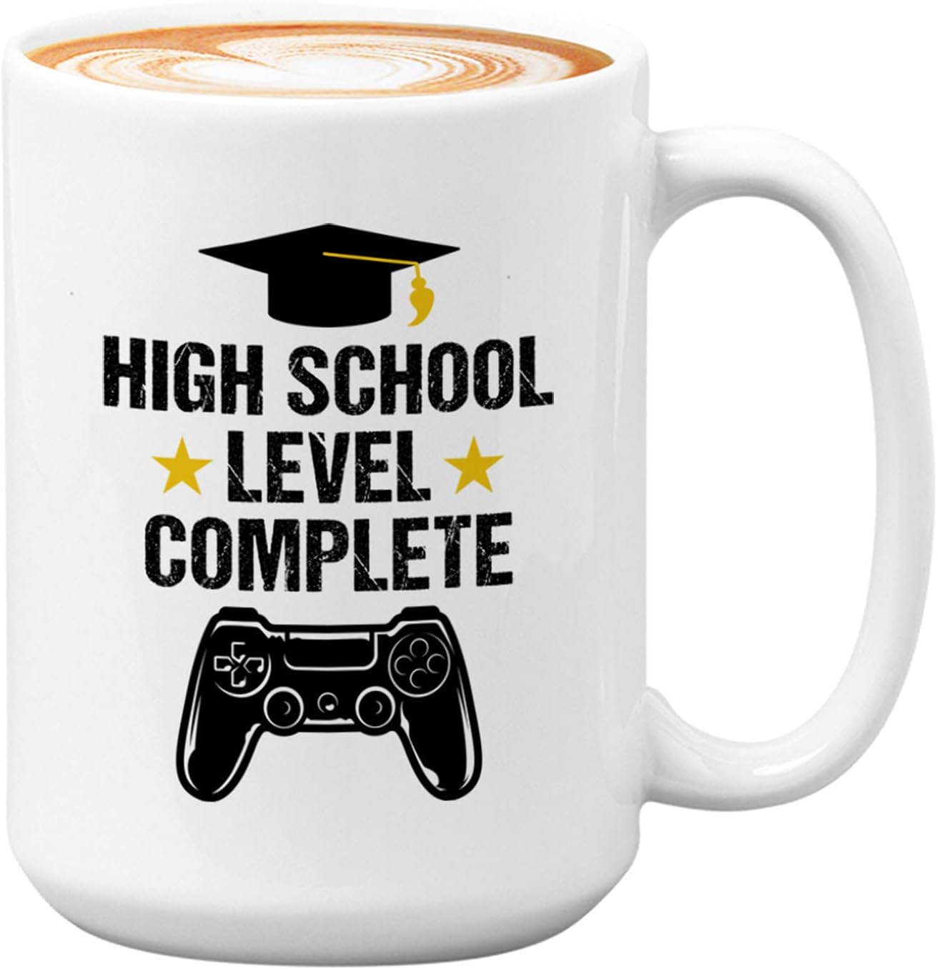 Novelty Graduation Coffee Mug - College Level Completed - Student 2021 ...