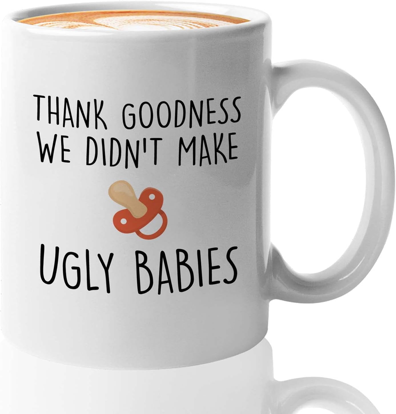 Novelty Hilarious Comedy Coffee Mug - Lucky For You - Laughable Off ...