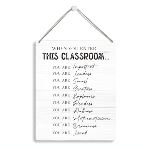 Novelty Inspirational Teacher Cheer Up Gifts Wall Door Decor ...