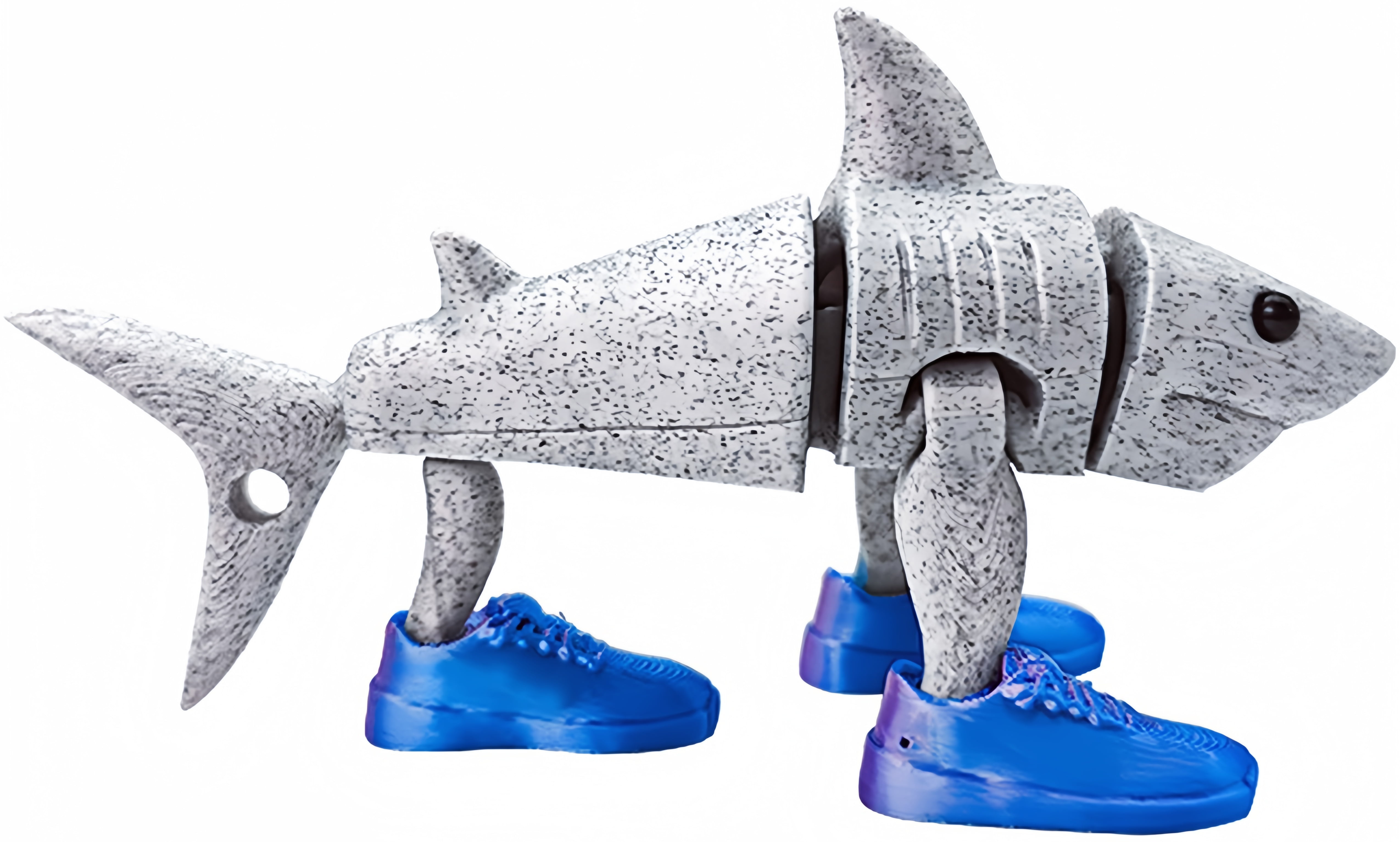 Novelty Italian Brainrot toy 5.9-inch- Fun Tralalero Tralala Toy ...