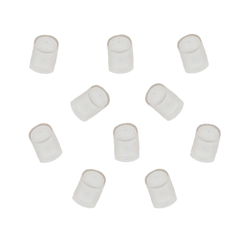 Novelty Lights 10 Pack 1/2" Rope Light End Caps, Used to Terminate Open ...