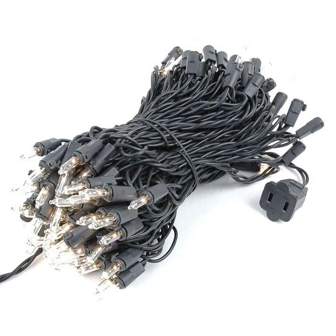 Novelty Lights Clear 100 Light Incandescent Mini Christmas String ...