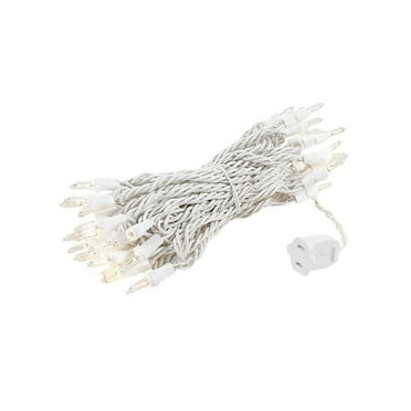 Novelty Lights 35 Light Clear Twinkle Christmas Mini Light Set, Non ...