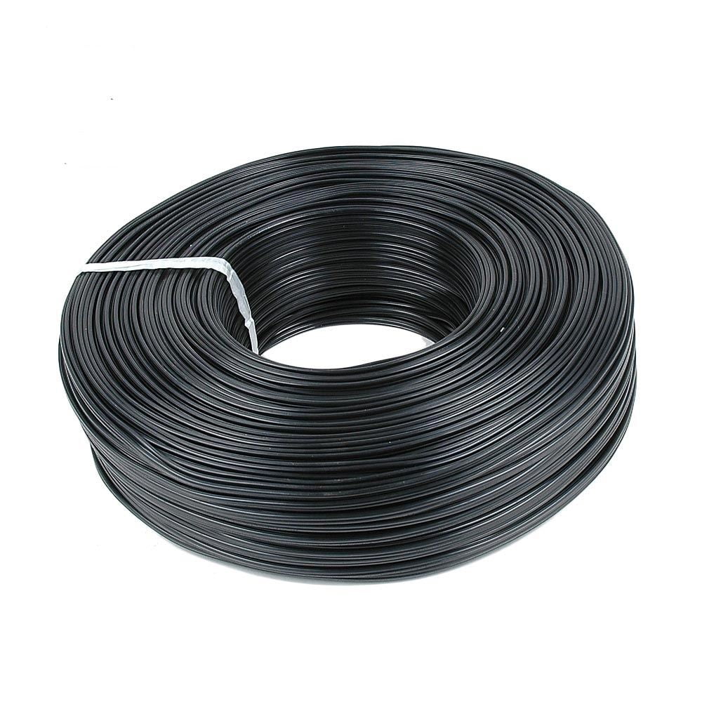 Novelty Lights 500' Black SPT-1 Zip Extension Cord Wire Spool, Make ...