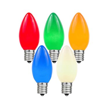 42 in. Electric Powered Christmas Bulb Decoration - Walmart.com