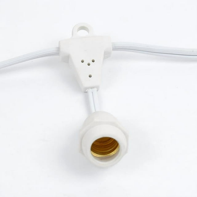 Novelty Lights E17 Intermediate Base 100 Bulbs Socket String Suspended ...