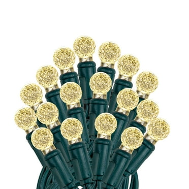 Novelty Lights Warm White LED Christmas String Lights 70 Mini Bulbs ...