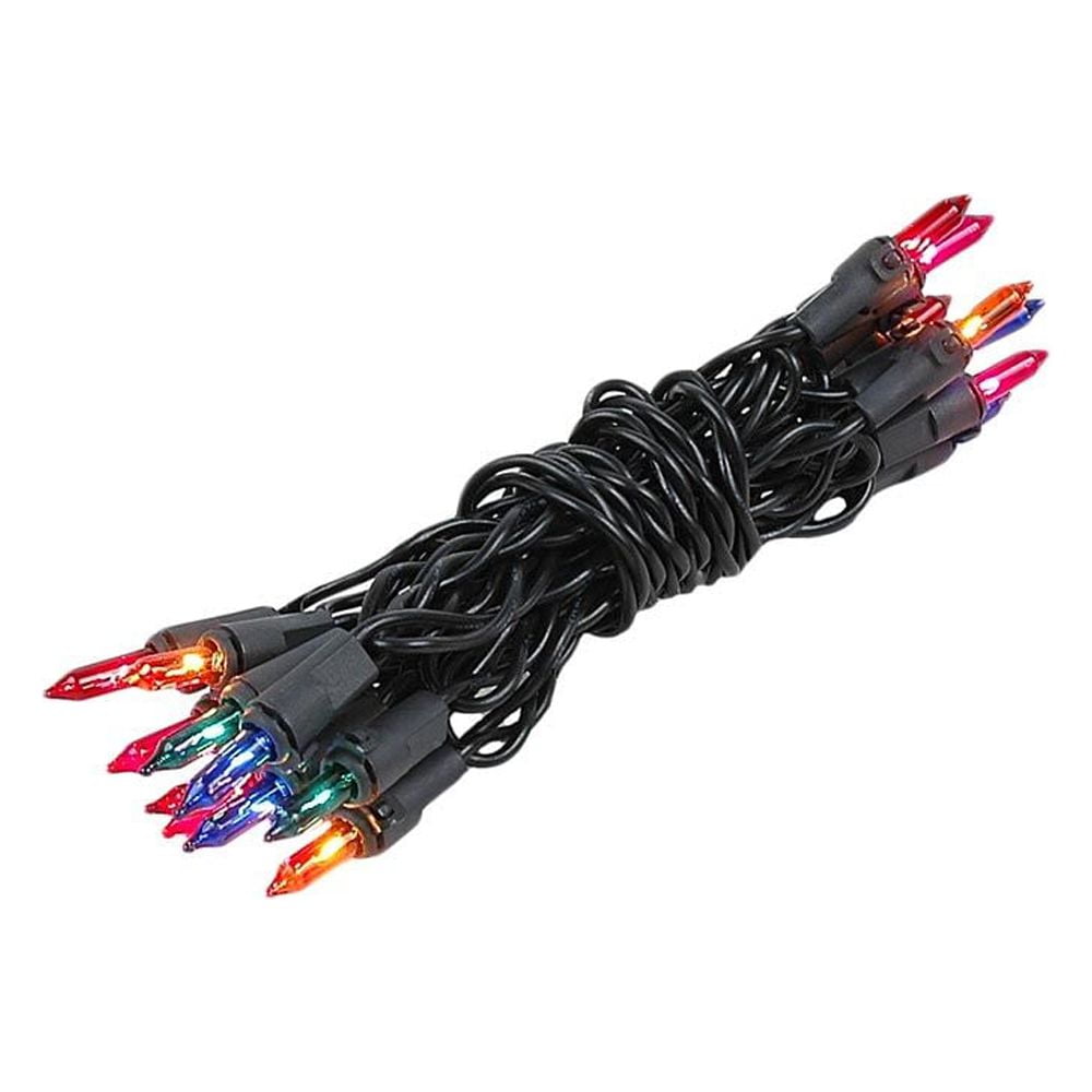 Novelty Lights Multicolored 20 Light Incandescent Craft Mini Christmas ...