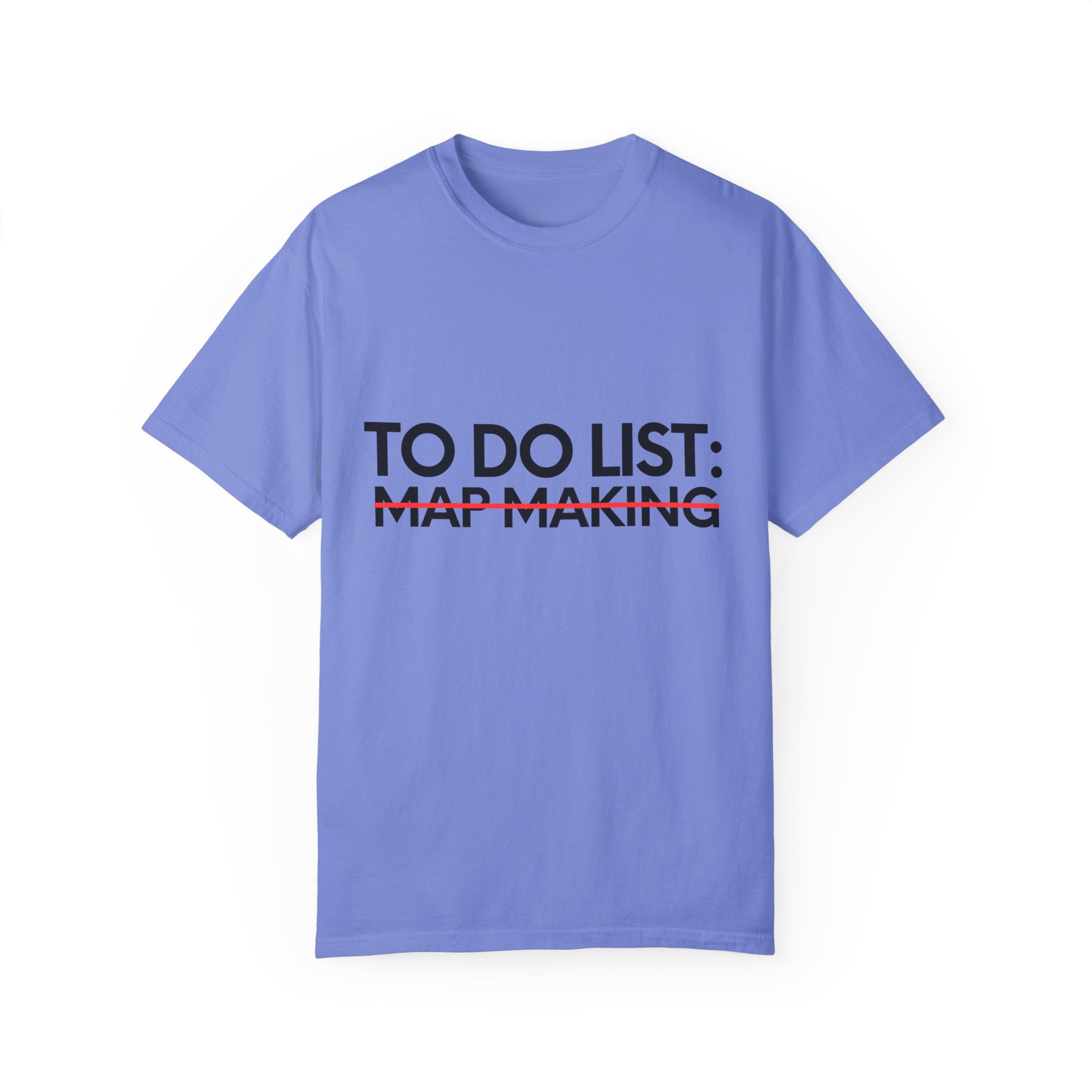 Novelty Map Making Retired Job Working Men Women | Funny To Do List Map ...
