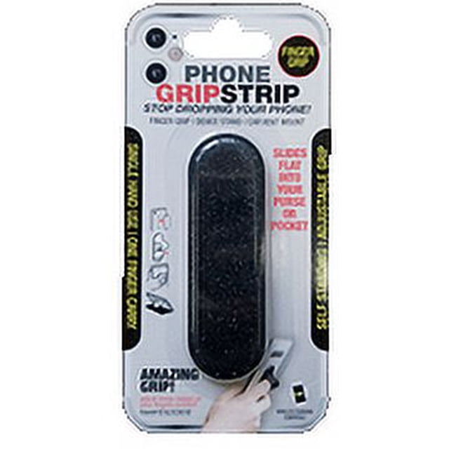 Novelty Max Black Glitter Phone Grip Strip – Single Count Pack/Pearl ...