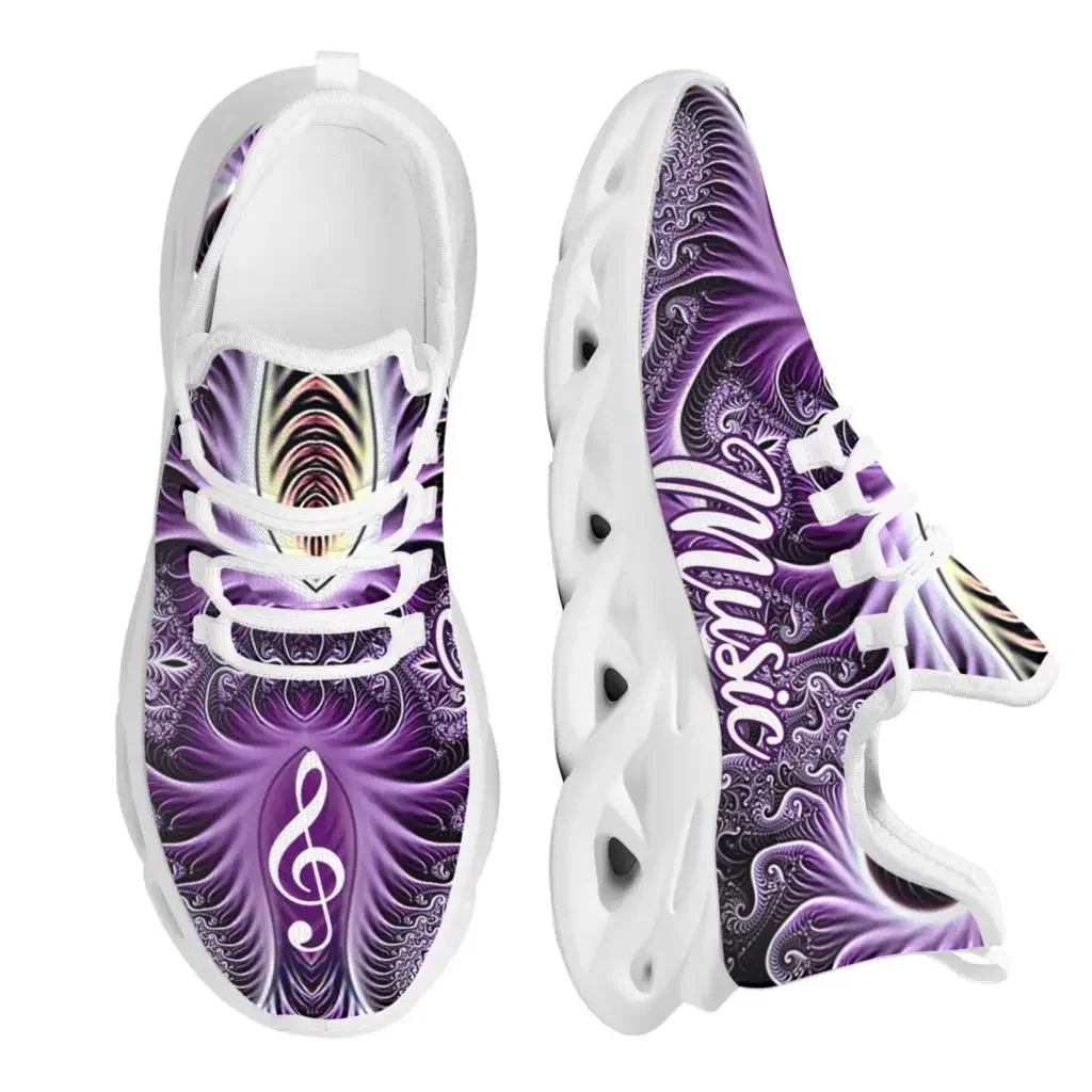 Novelty Musical Notes Keyboard Kinnted Anti Skid Shoes Absorbing Light ...