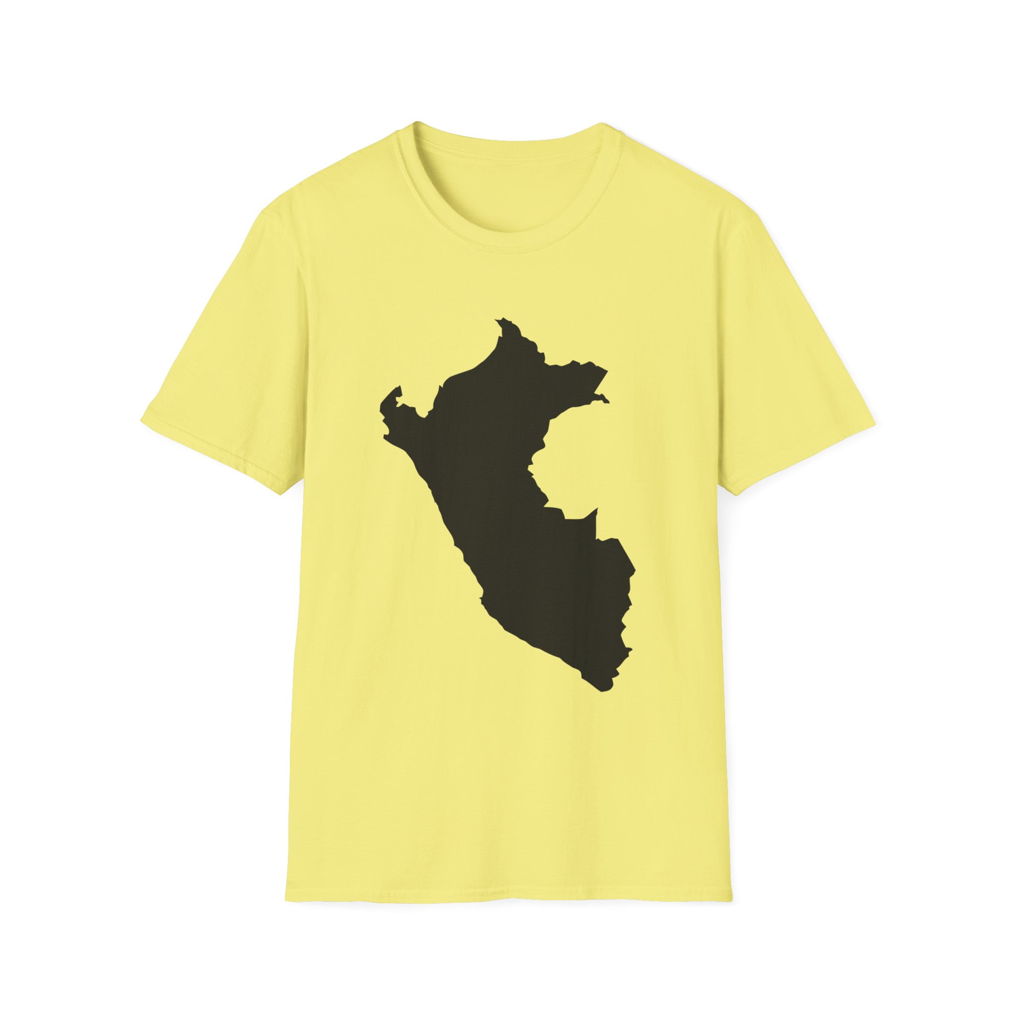 Novelty Peruvians Peruano Peruana Outlined Map Enthusiast Hilarious ...