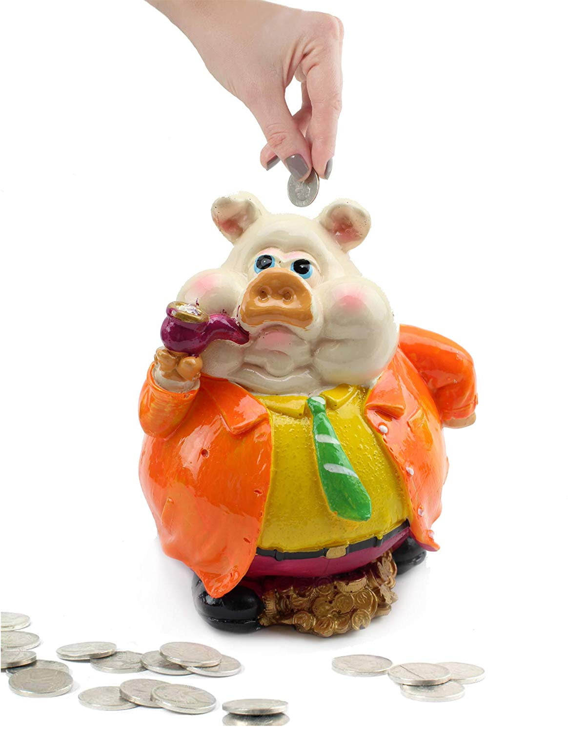 Novelty Pig Saving Box Coin Bank Money Saving Bank Piggy Bank - Walmart.com