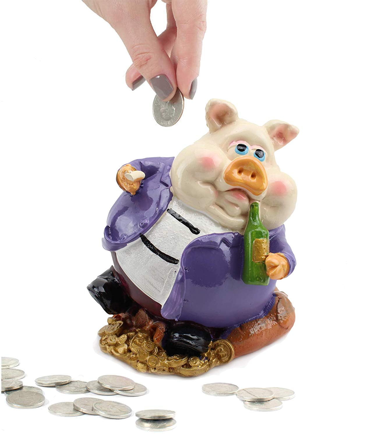 Novelty Pig Saving Box Coin Bank Money Saving Bank Toy Bank Piggy Bank ...