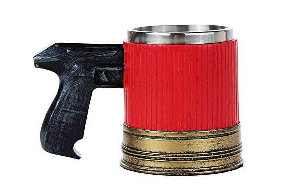 Novelty Pistol Handle with Shotgun Casing Coffee Mugs Gun Mugs Pistol ...