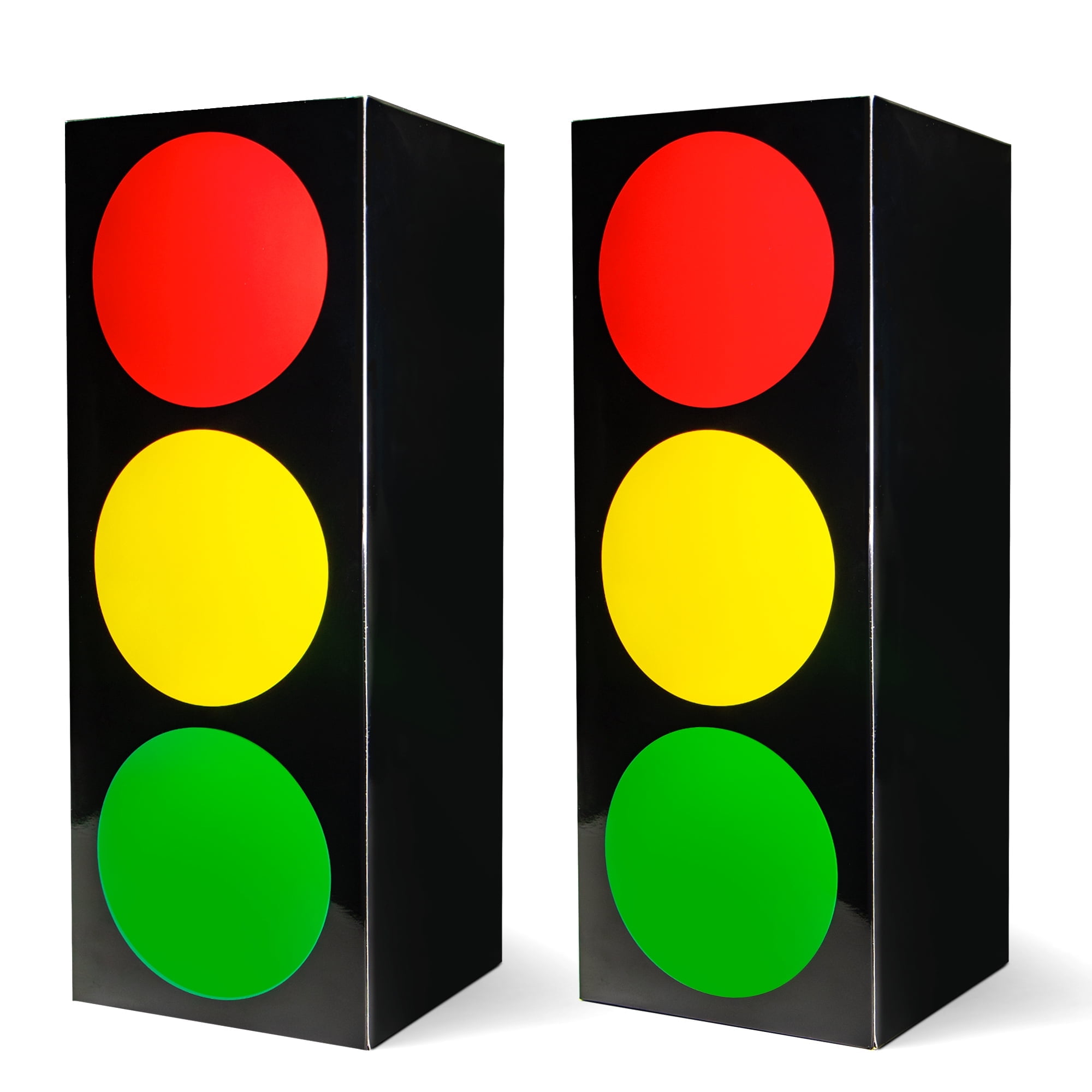 Novelty Place 2 Pack Traffic Light Favor Boxes - 15" Transportation ...