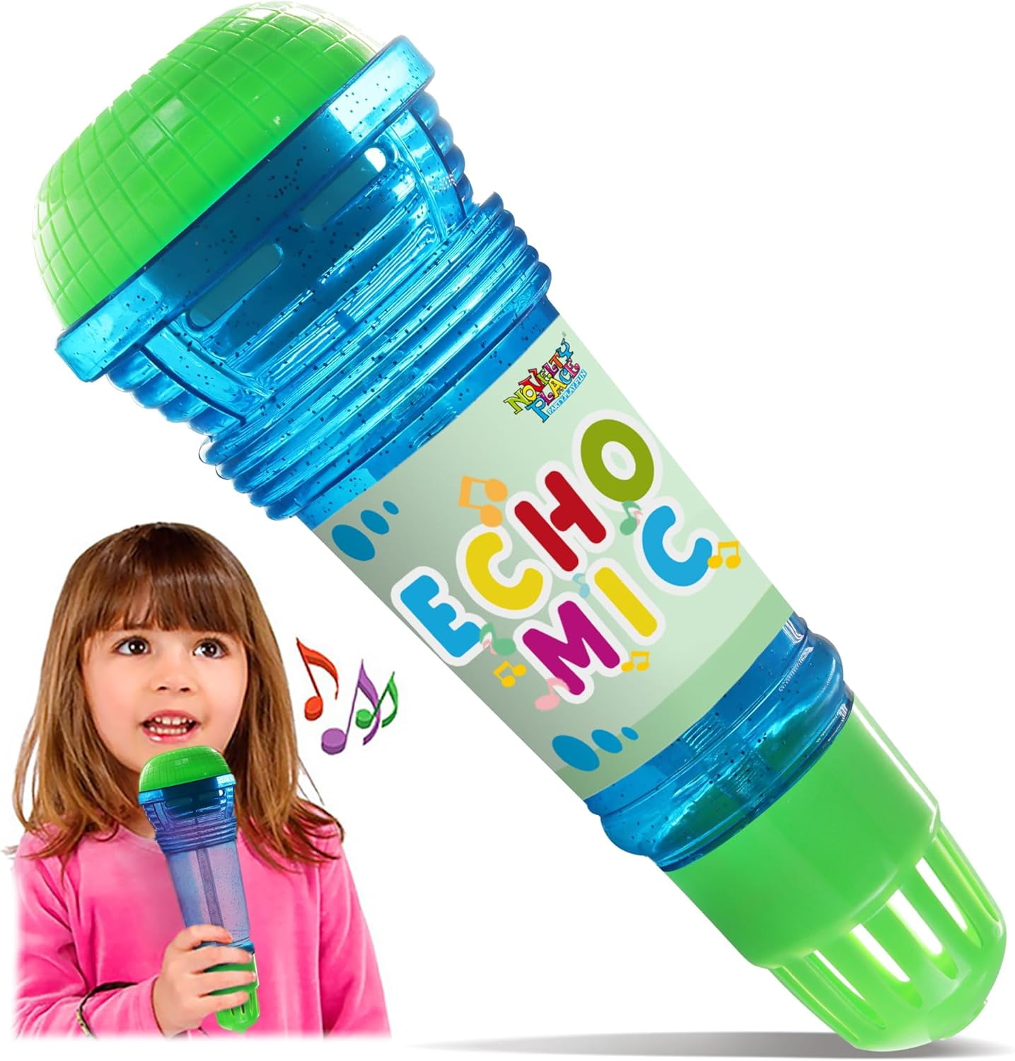 Novelty Place Echo Mic Magic Karaoke Microphone for Kids, echo sound ...