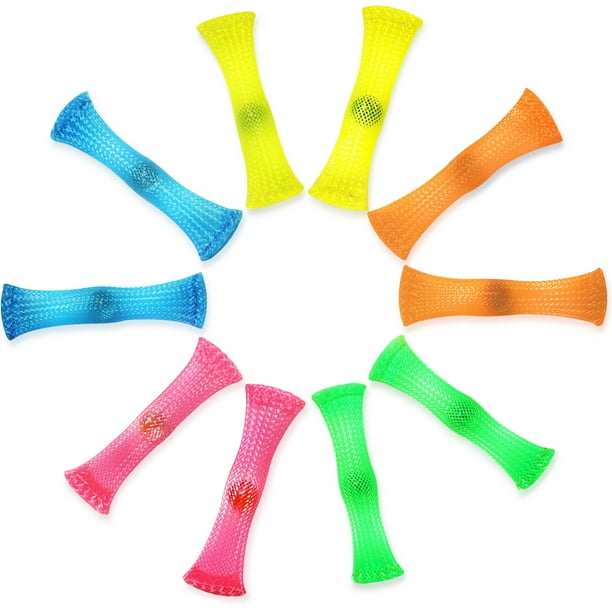 Novelty Place Mesh and Marble Fidget Toys 10 Pcs Mesh Texture Sensory ...