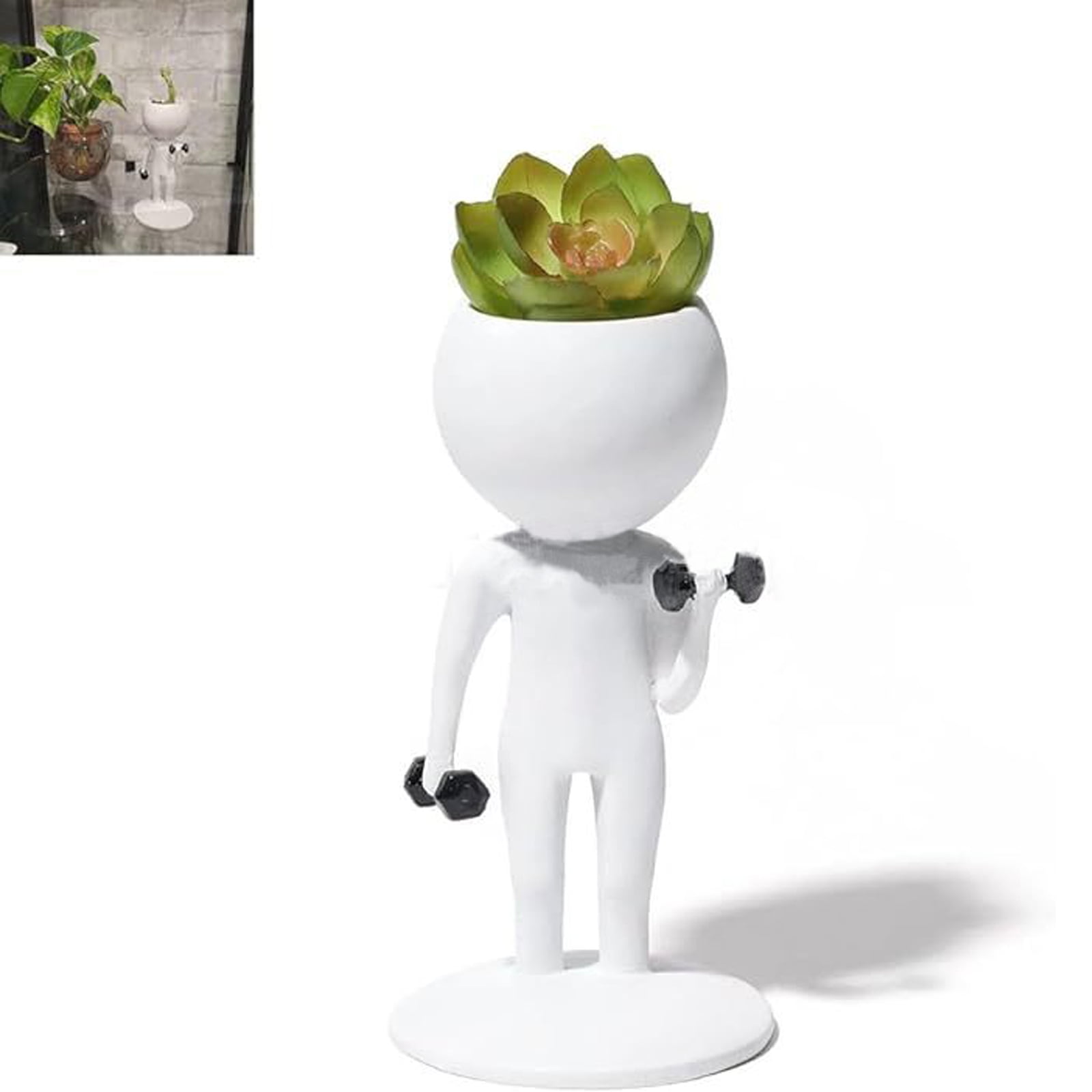 Novelty Planter,Funny Planters Sporting Succulents Planter Pot,Funny ...