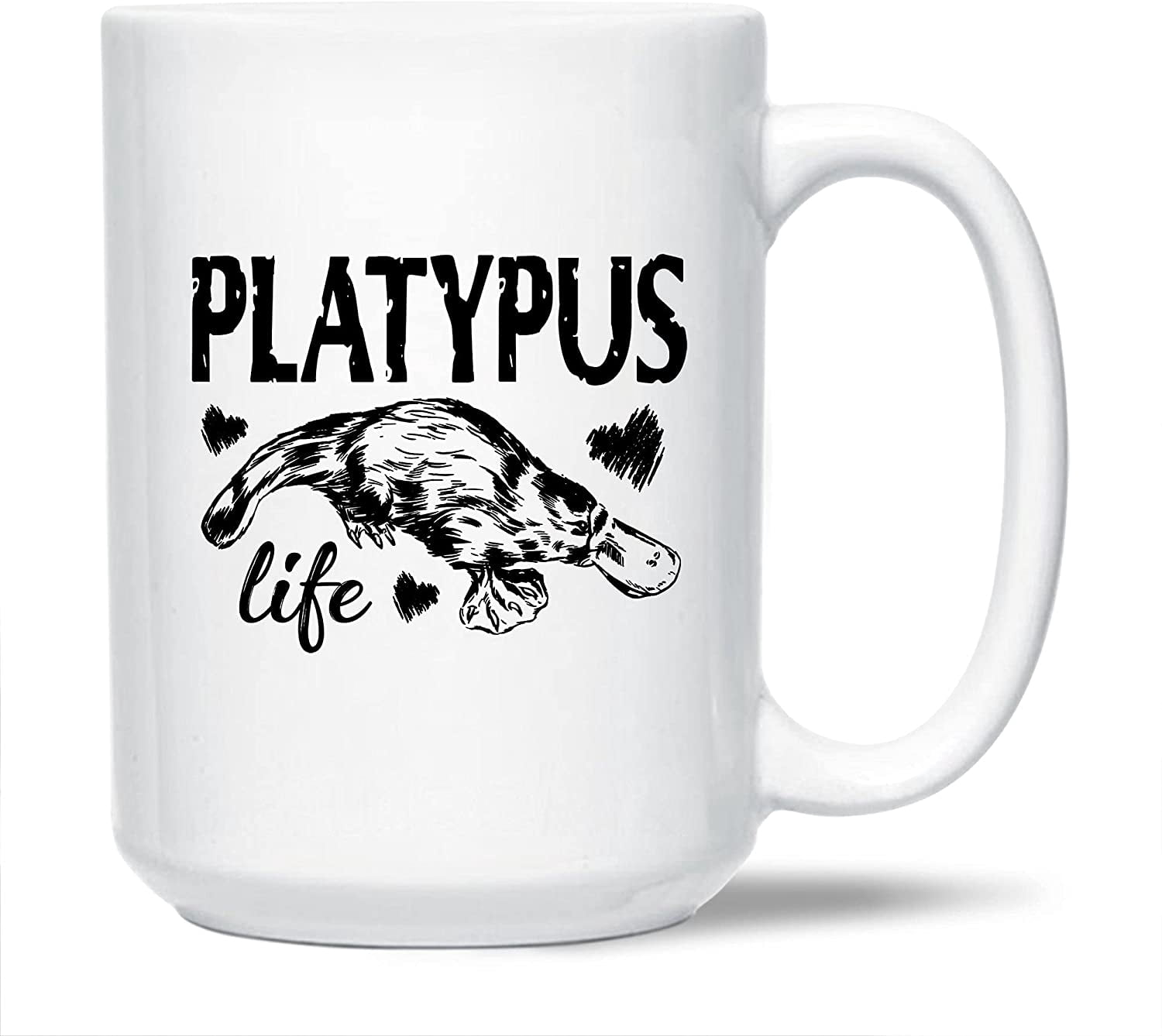 Novelty Platypus Decorative Mug, Unique Platypus Ceramic Coffee Mug ...