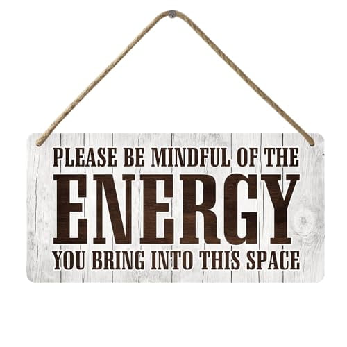 Novelty Positive Affirmations Wall Decor Bedroom Door Decor Please Be ...