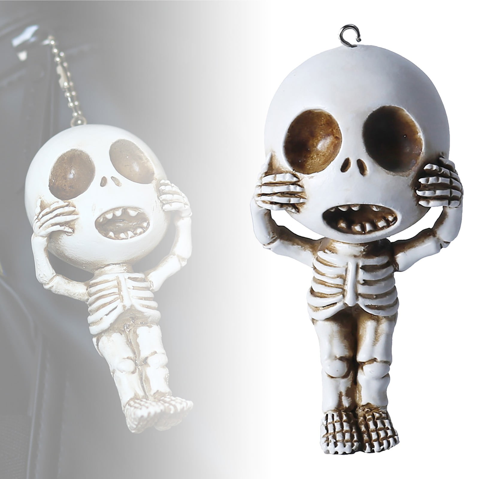 Novelty Resin Skeleton Pendant Figure for Unique Bags Accessories and ...