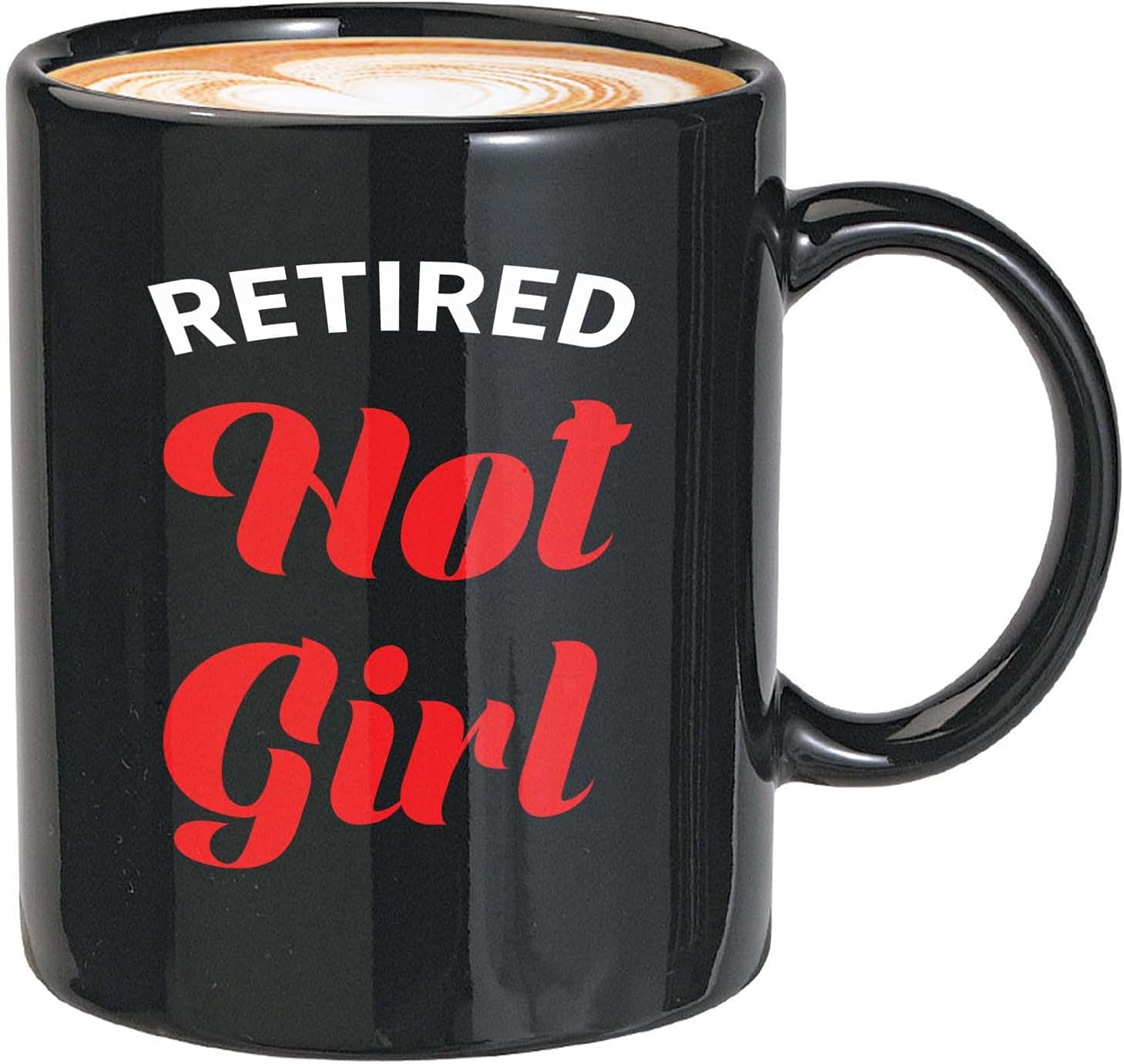 Novelty Retirement Coffee Mug - Retired Hot Girl - Barchelotte Party ...