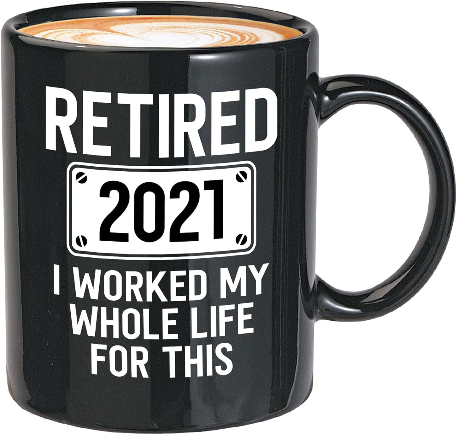 Novelty Retirement Coffee Mug - Rocking the retired - For Grandpa ...