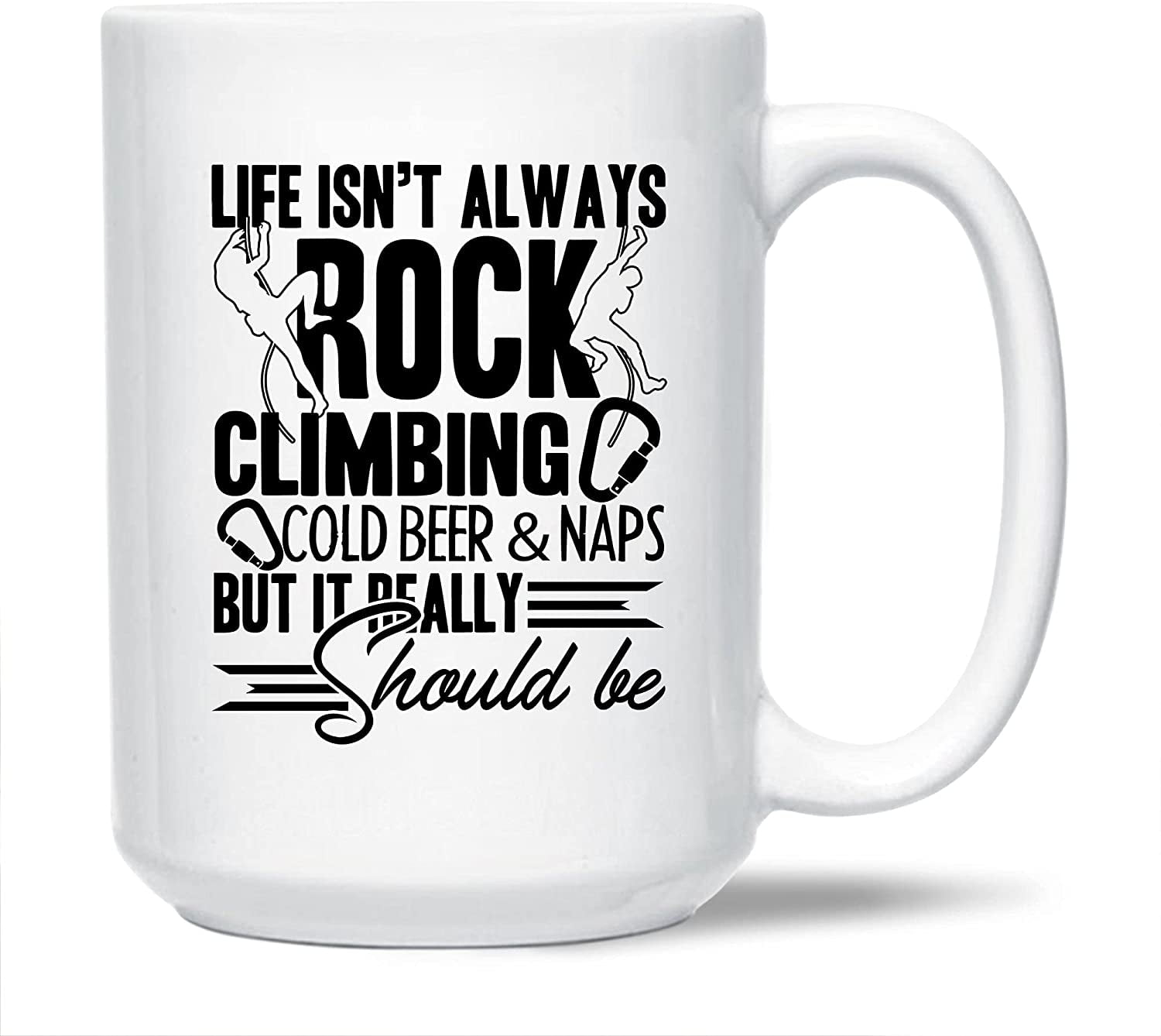 Rock Climbing Coffee Mug