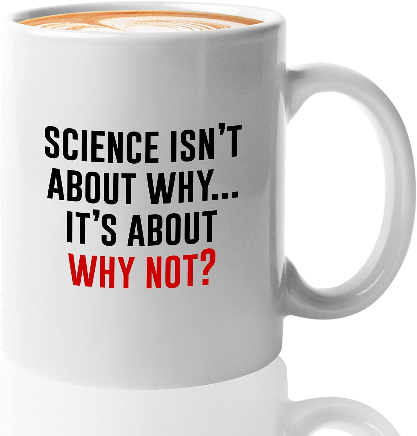 Novelty Science Coffee Mug - Unlike Protons I Don't Deal With ...