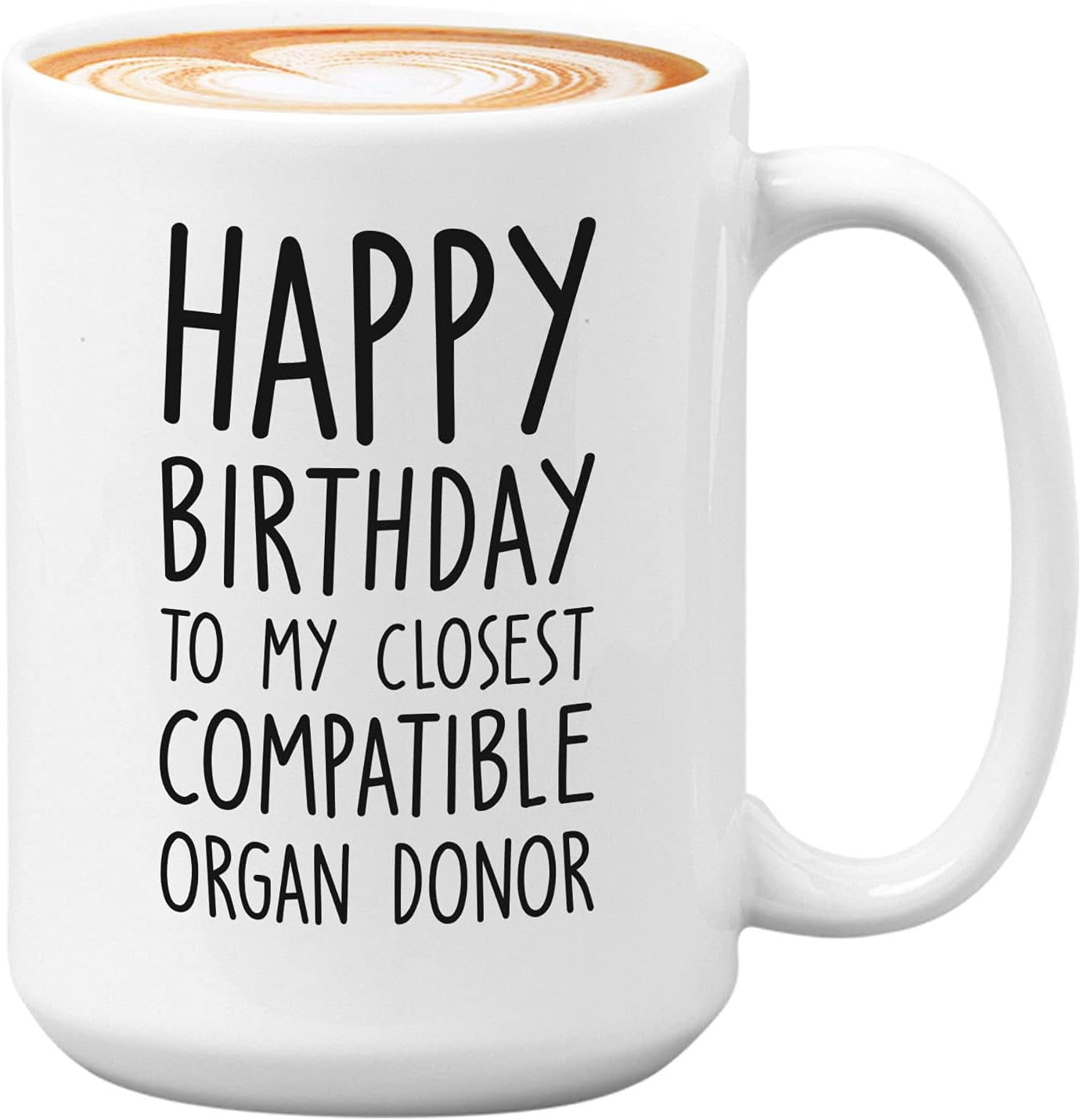 Novelty Sibling Coffee Mug - Compatible Organ Donor - Funny Birthday ...