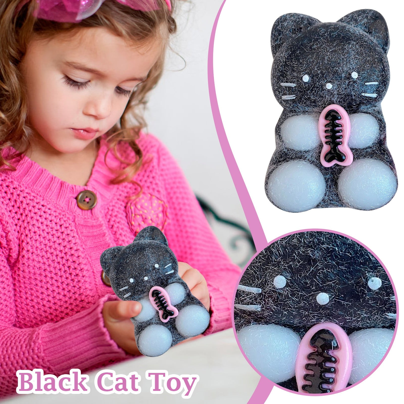 Novelty Squeeze Toys & Cute Cat Decompression Toys & Birthday Holiday ...