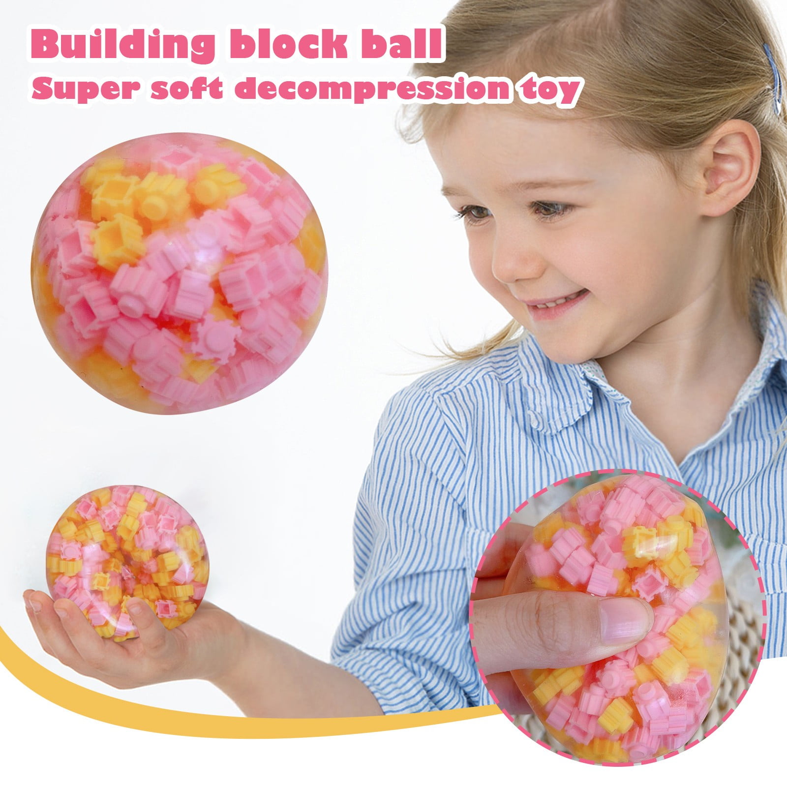 Novelty Squeeze Toys & Fun Ball Decompression Toys & Birthday Holiday ...