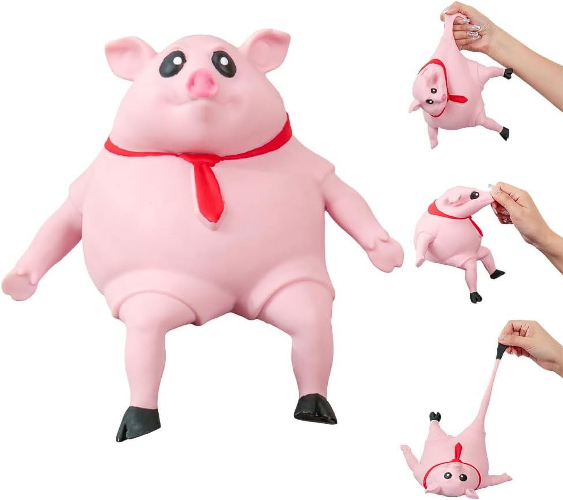 Novelty Squishy Toy Pink Piggy Squeeze Toy,2025 New Squeeze Pig Toy ...