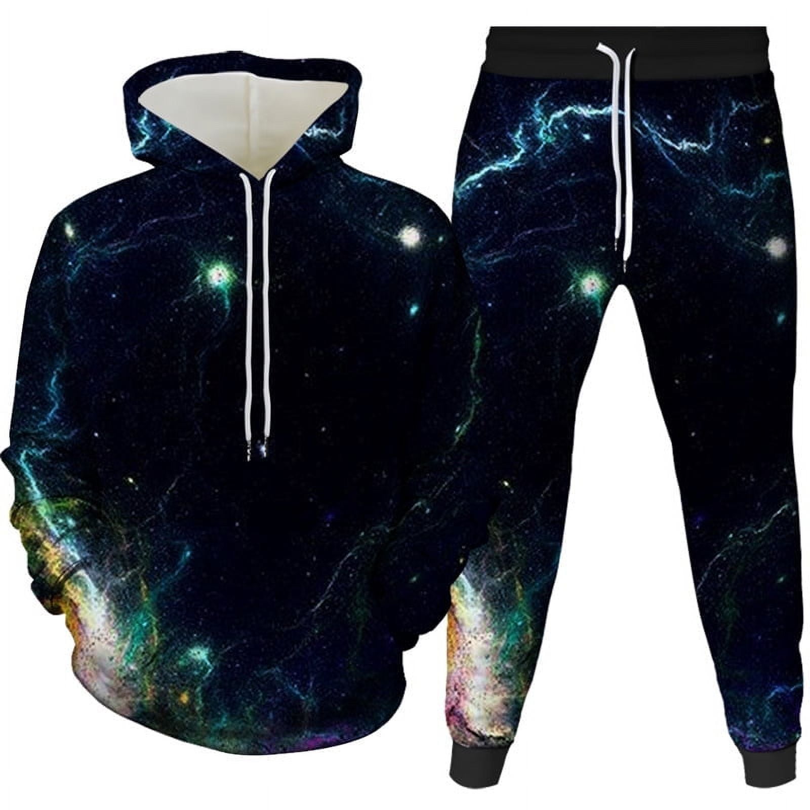 Novelty Stars 3D Printed Men's Women's Hoodie and Jogging Pants Suit ...