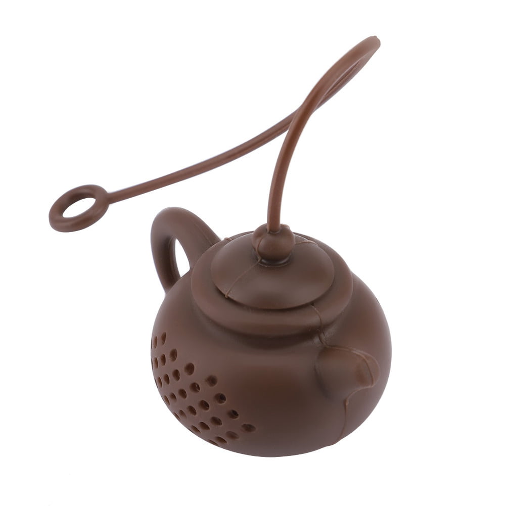 Novelty Teapot Shaped Tea Infuser Loose Leaves Herbal Spice Strainer ...