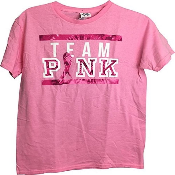 Novelty Tee Team PINK Adult Pink T-Shirt (Small) - Walmart Business ...
