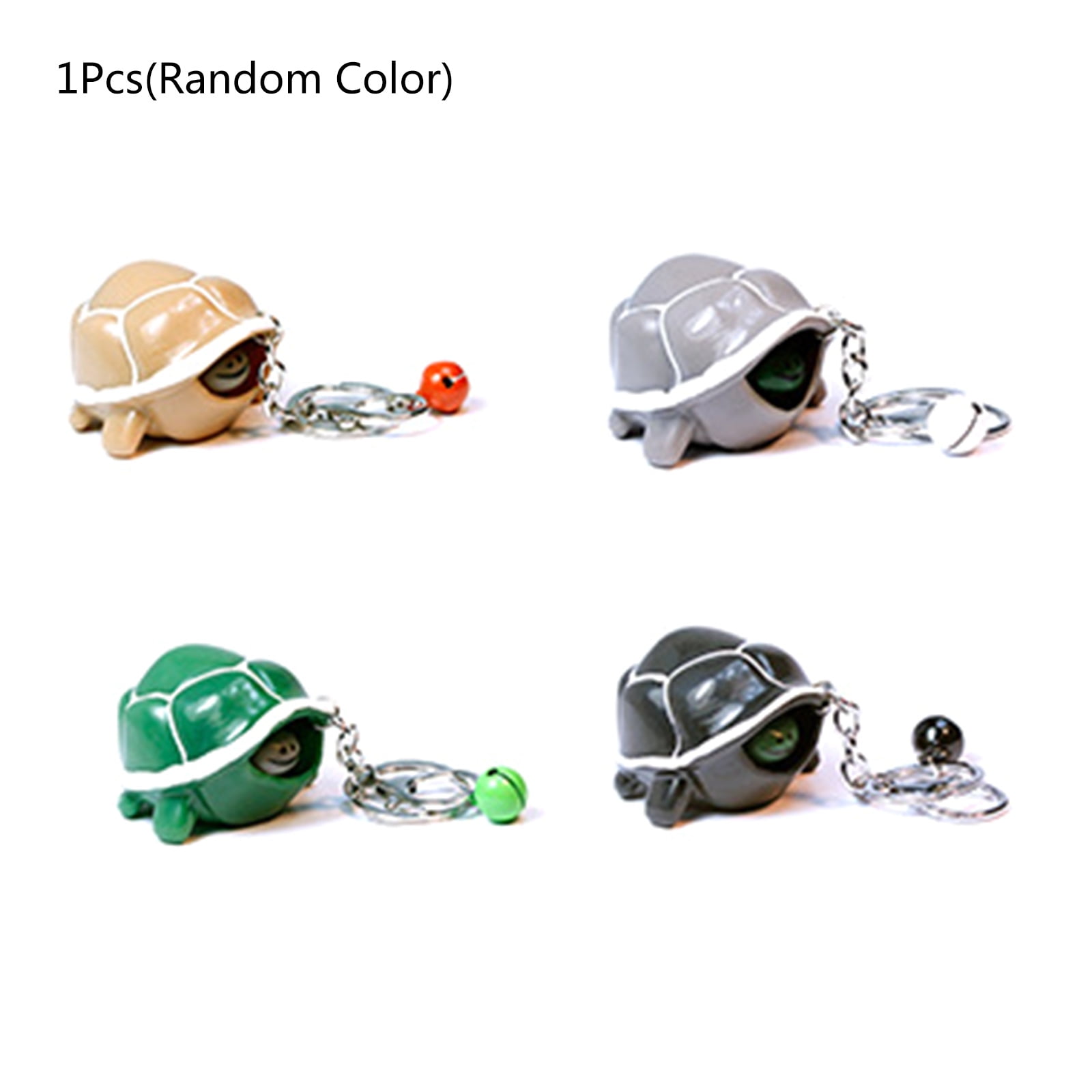 Novelty Tortoise Car Key Ring Trick Toy Prank Joke Props Turtle ...