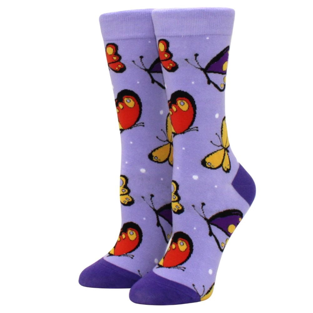 Novelty Woman Socks Harajuku Cotton Funny Happy Cartoon Cat Dog Pattern ...