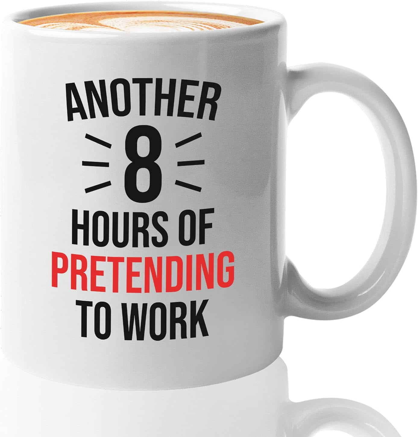 Novelty Workplace Coffee Mug - Happiness Is - Funny For Coworker ...