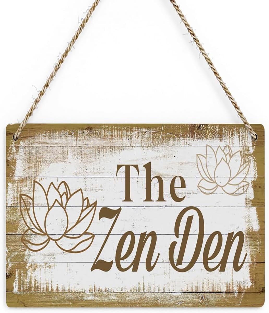 Novelty Zen Decor Spiritual Room Decor Farmhouse Lotus Flower for Home ...