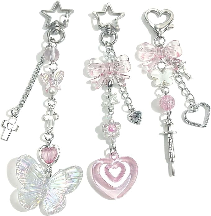 Novelty keychains Aesthetic Keychain Charms Stylish Keychains ...