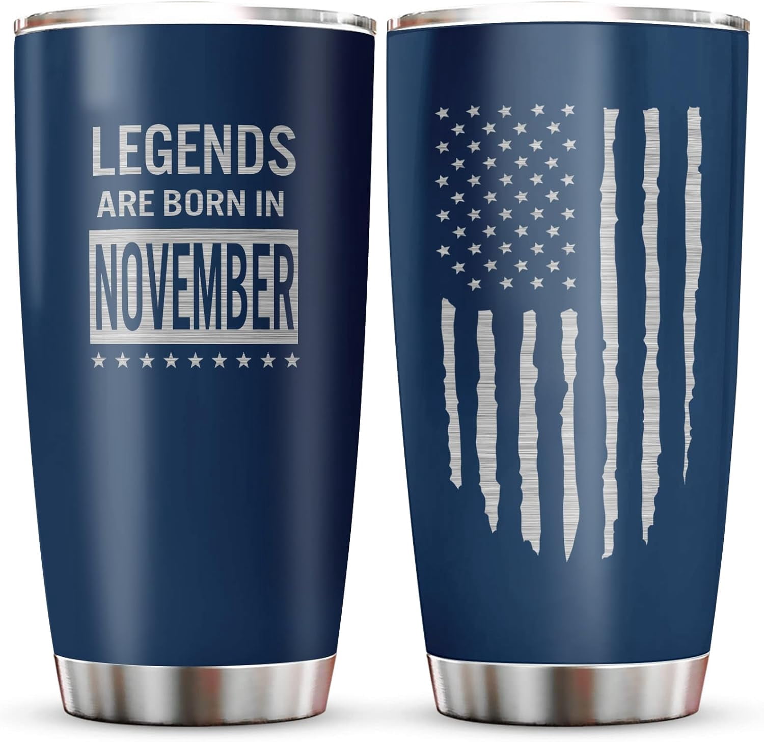 November Birthday Gifts for Men Tumbler 20oz - Men Birthday Gift Ideas ...